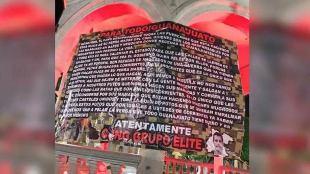 Aparecen narcomensajes en todo Guanajuato; Afirman ser el estado del CJNG