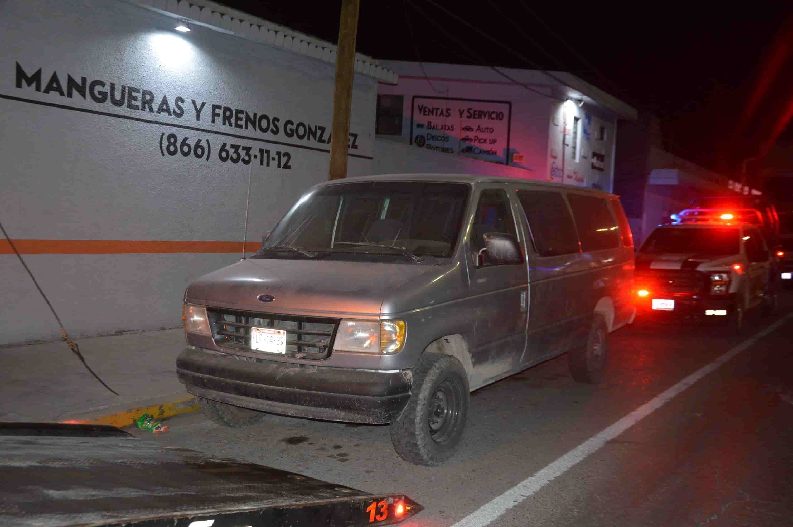 Localizan camioneta con reporte de robo