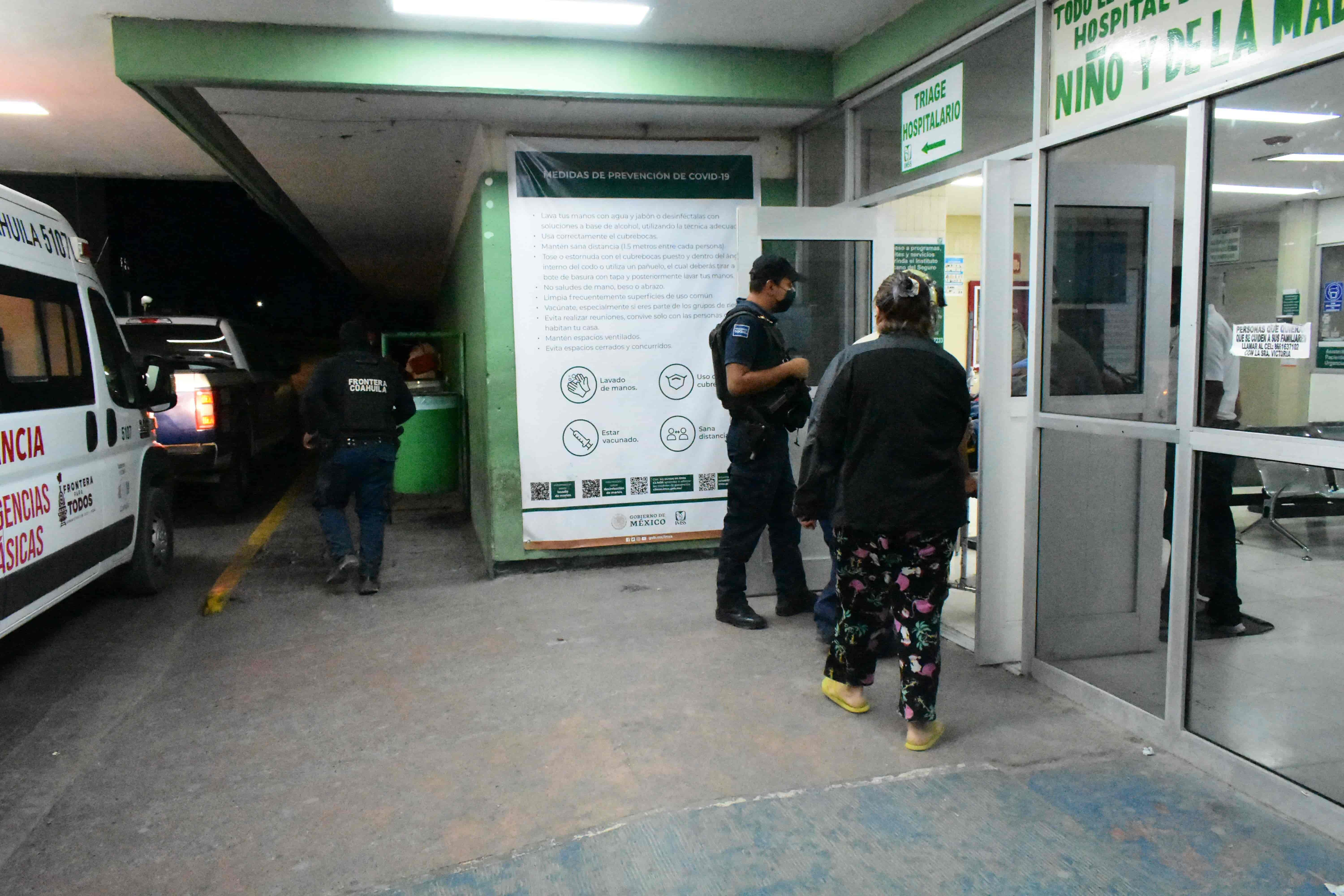 Querían golpear a recepcionista de urgencias