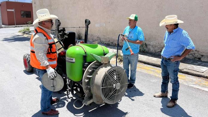 Inician campaña de fumigación