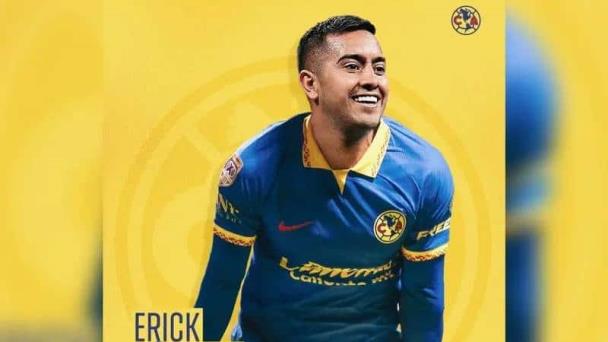 Erick Sánchez refuerza al América... y muestra el nuevo unif
