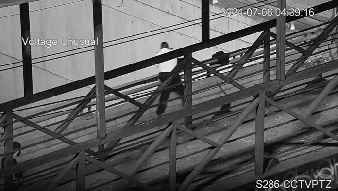Rescatan a suicida de puente Rescatan a suicida de puente