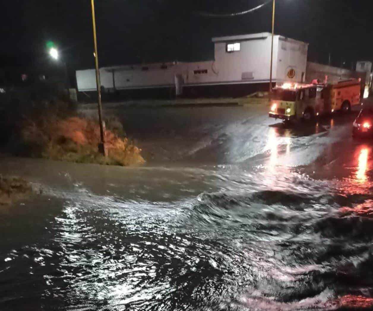 Lluvias causan estragos en Múzquiz y Sabinas