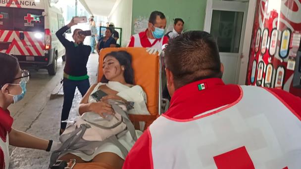 Reporta IMSS evolución de lesionados