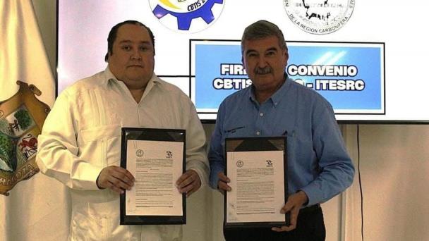 Fortalecen convenio TecNM y CBTIS 20