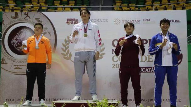 Isaac Muñoz gana oro para Coahuila en Olimpiada Nacional