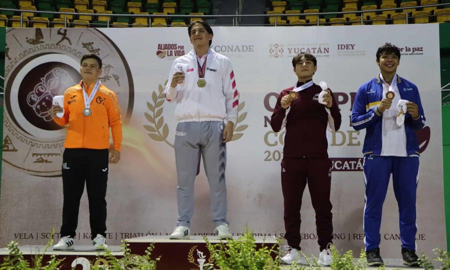 Isaac Muñoz gana oro para Coahuila en Olimpiada Nacional